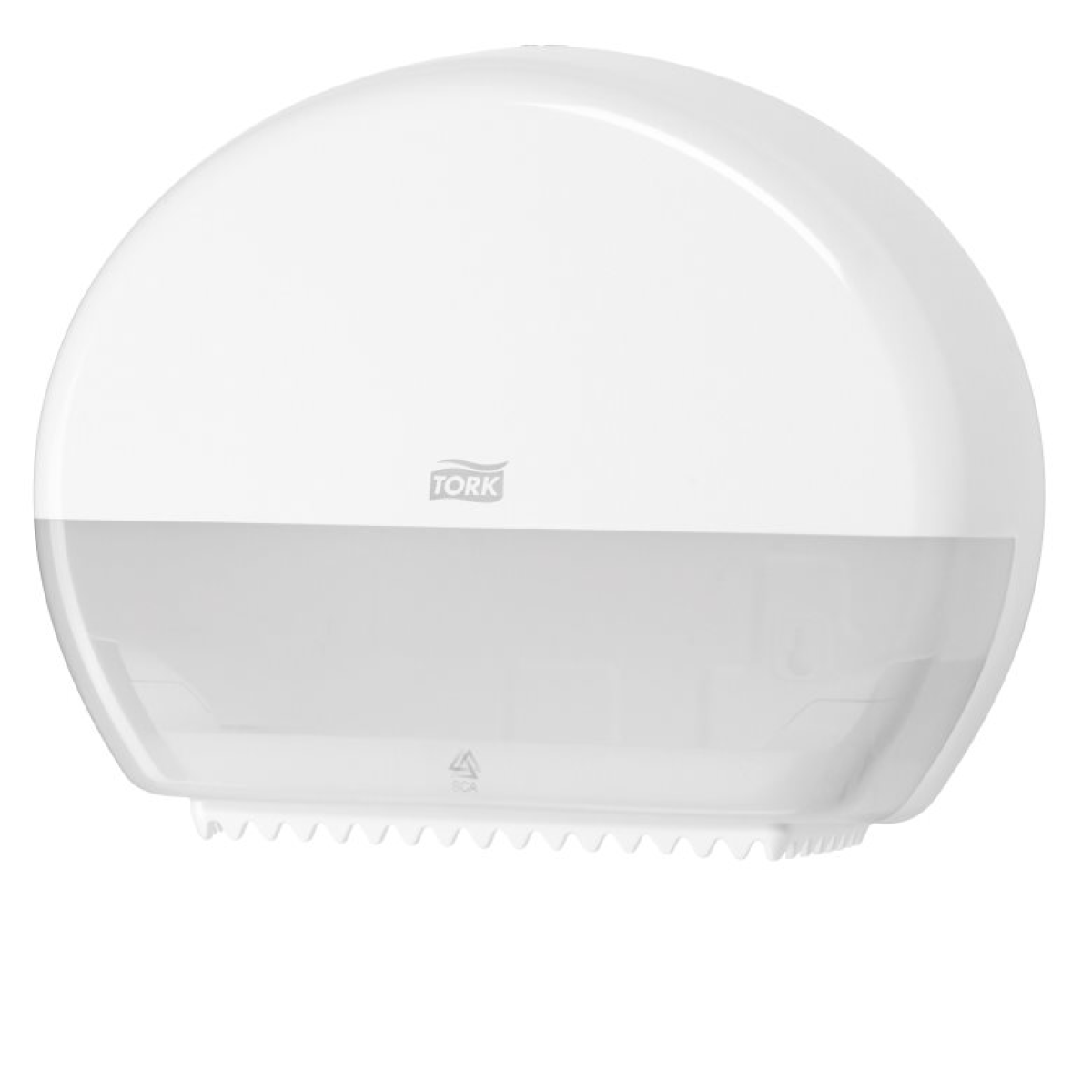 Porta-rolos Mini Jumbo, Tork, Branco, fechadura em inox, A27,5 x L34,5 ...