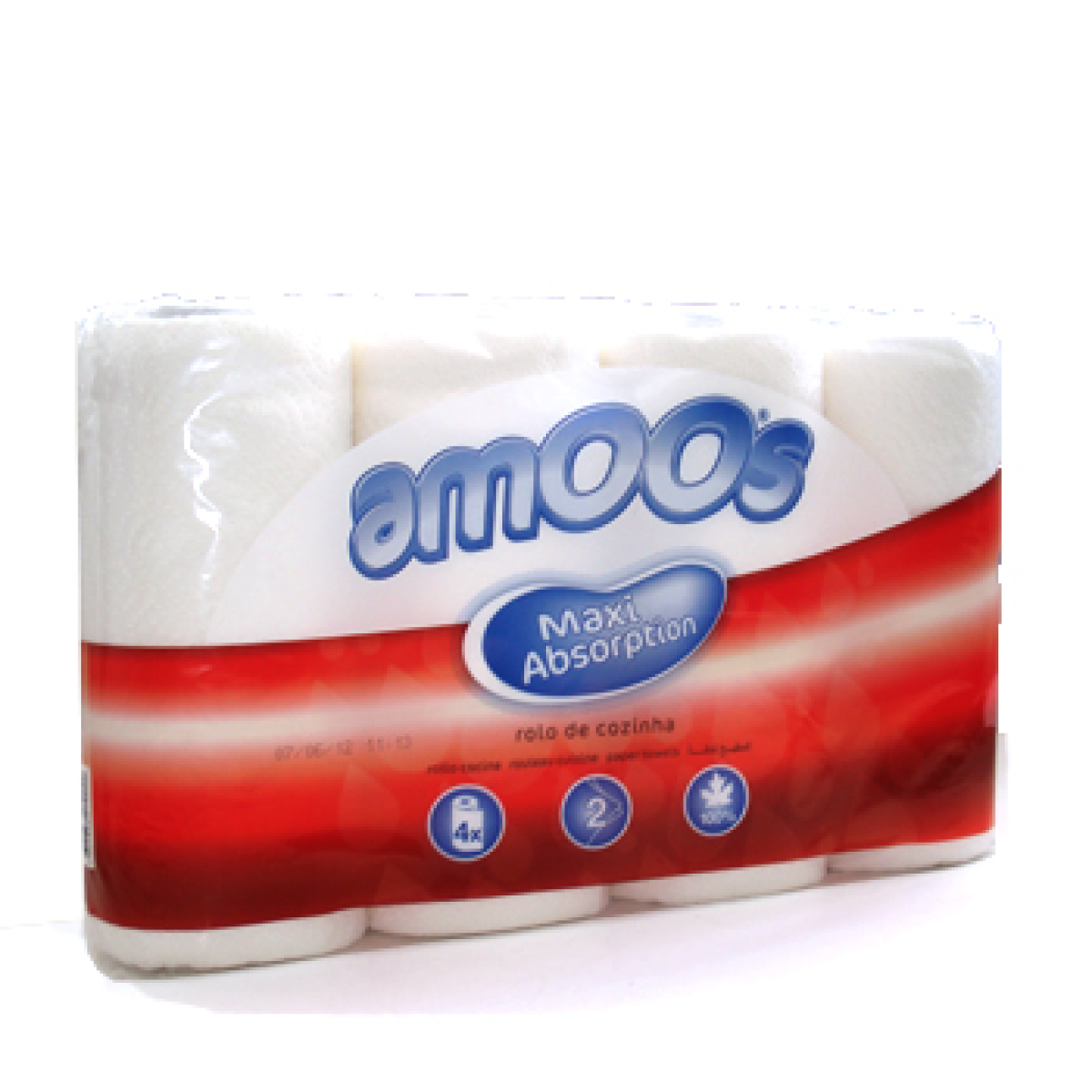 Rolos de cozinha, Dutex, 8,6 metros, embalagem com 48 rolos - 9000466 ...