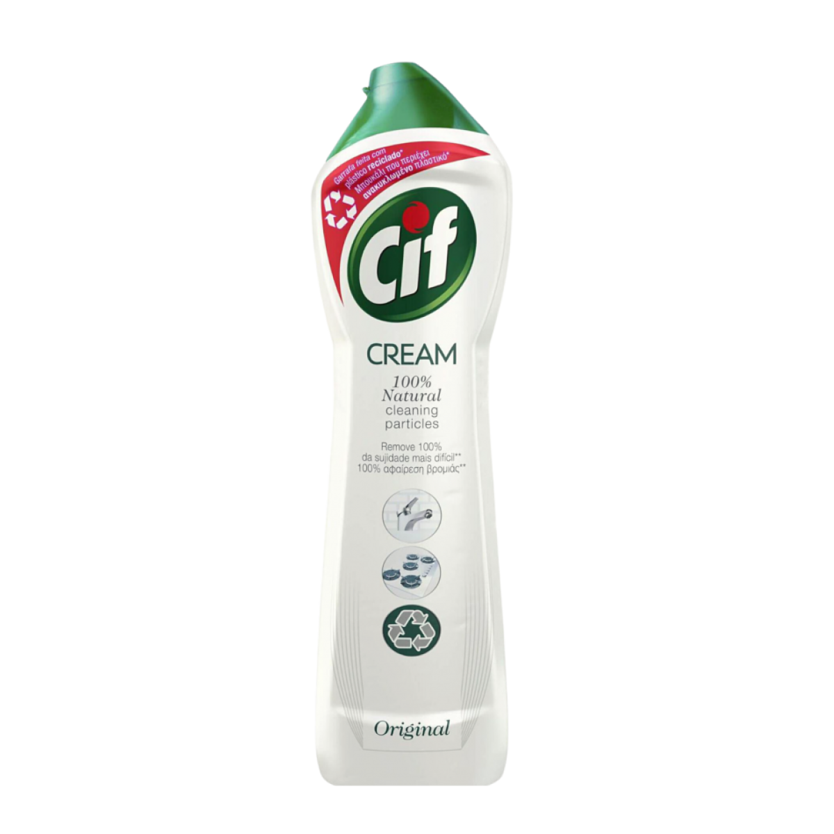Cif cremoso clássico para cozinhas e casas de banho, Diversey, 500 ML ...