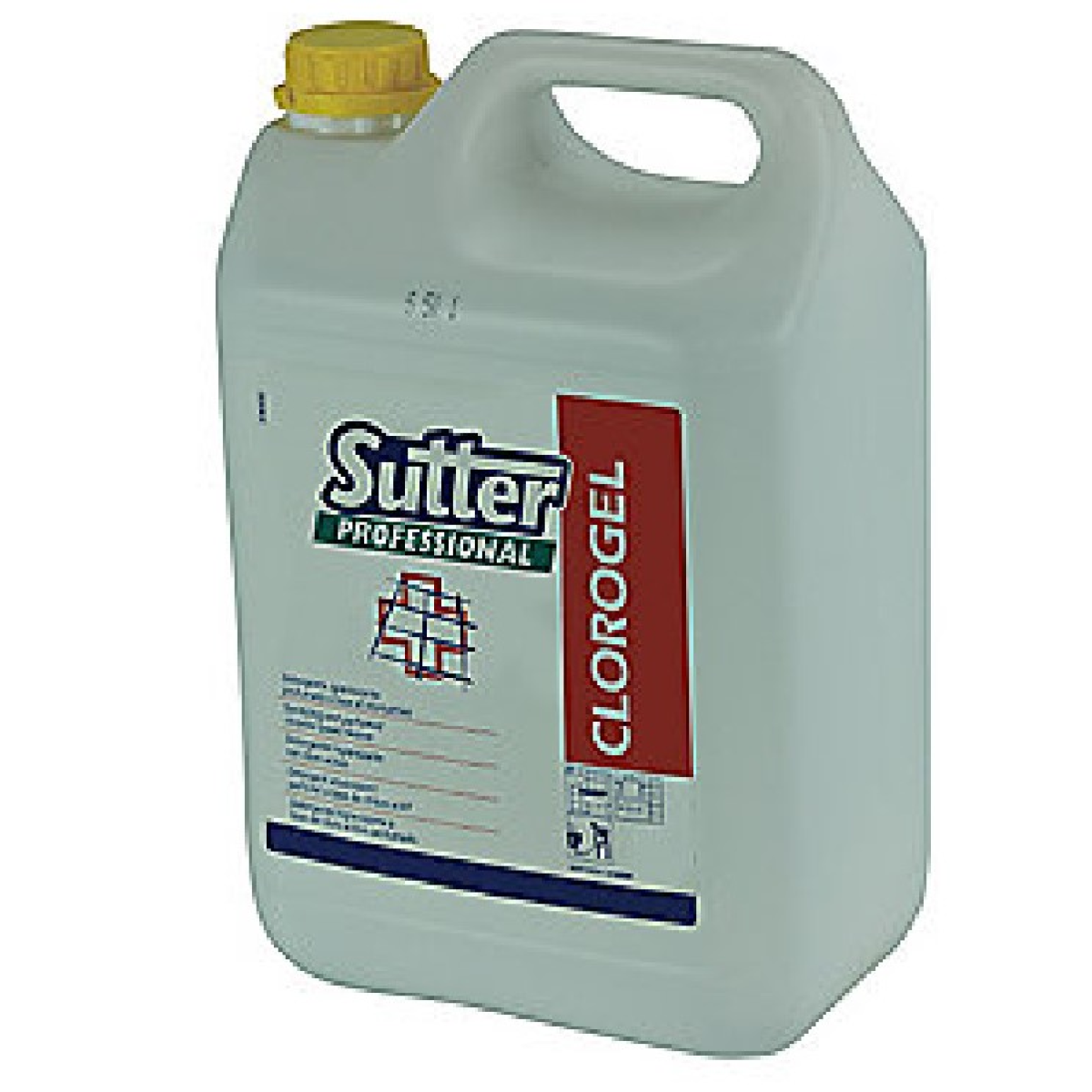 Detergente à base de cloro activo, Sutter, 5 LT - 07537100 - Exaclean