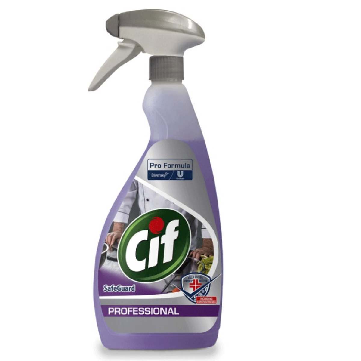 Detergente 2 em 1 desinfetante para cozinhas, Diversey, desinfetante ...